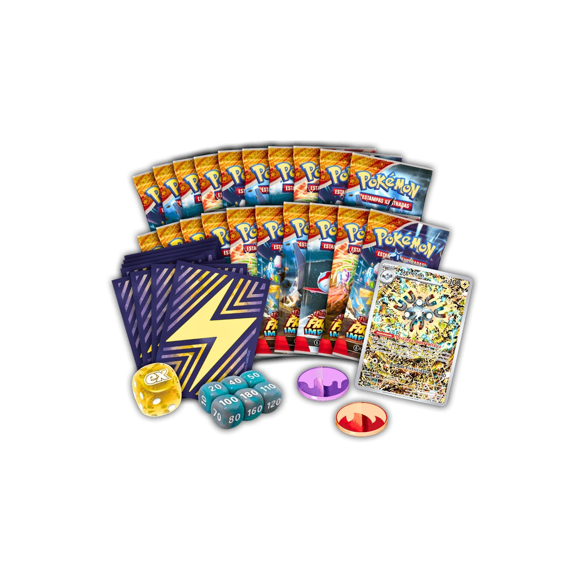 Cartas Pokémon Treinador Avançado Fagulhas Impetuosas Copag